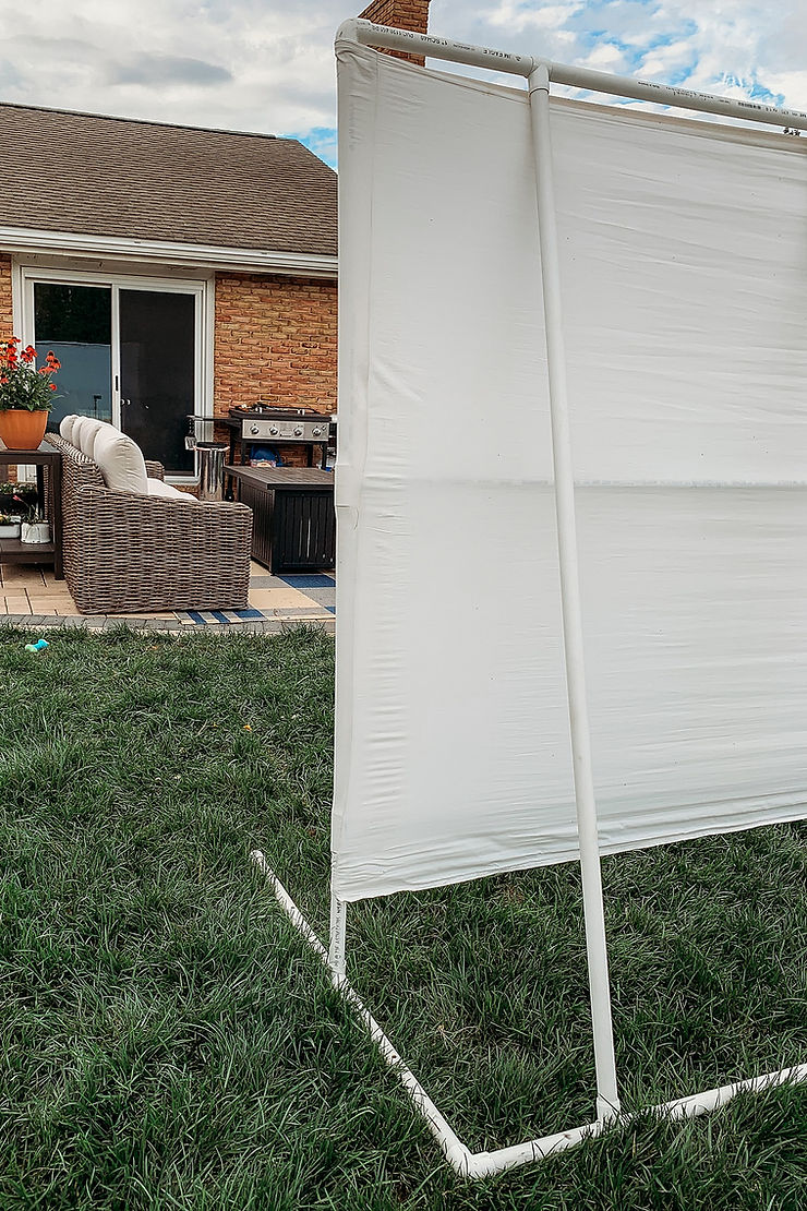 DIY Movie Screen - The Rural Legend