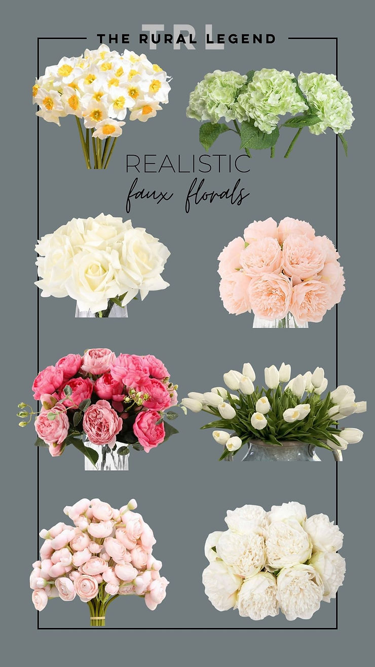 The Best Faux Florals For Spring - The Rural Legend