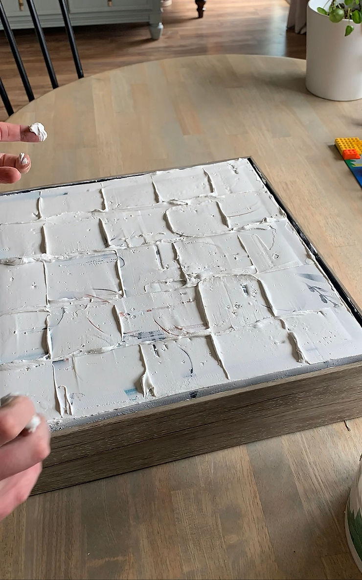 Easy DIY Textured Art - The Rural Legend