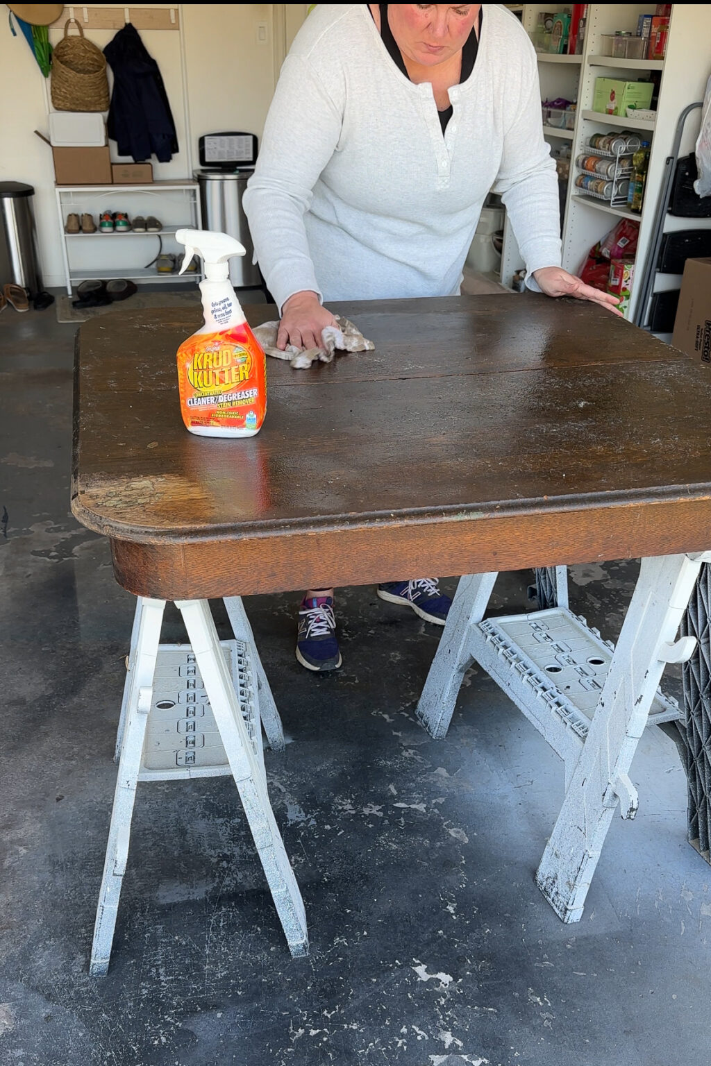Antique Kitchen Table Makeover - The Rural Legend